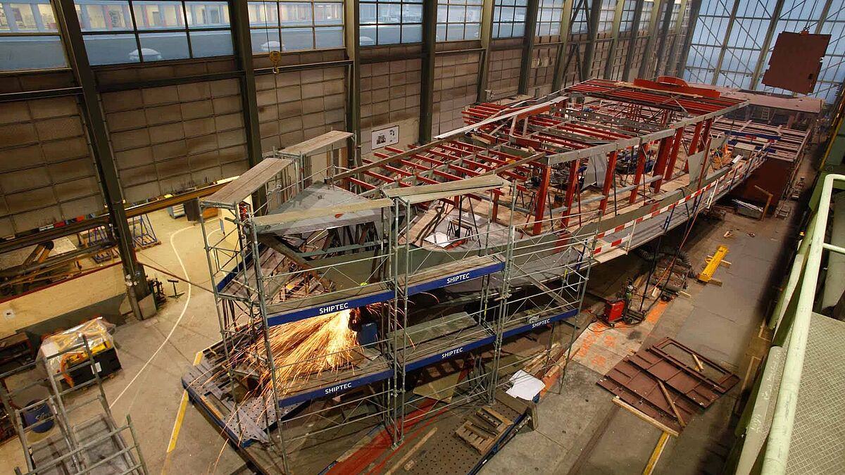 Traditioneller Schweizer Schiffbau - Shiptec AG